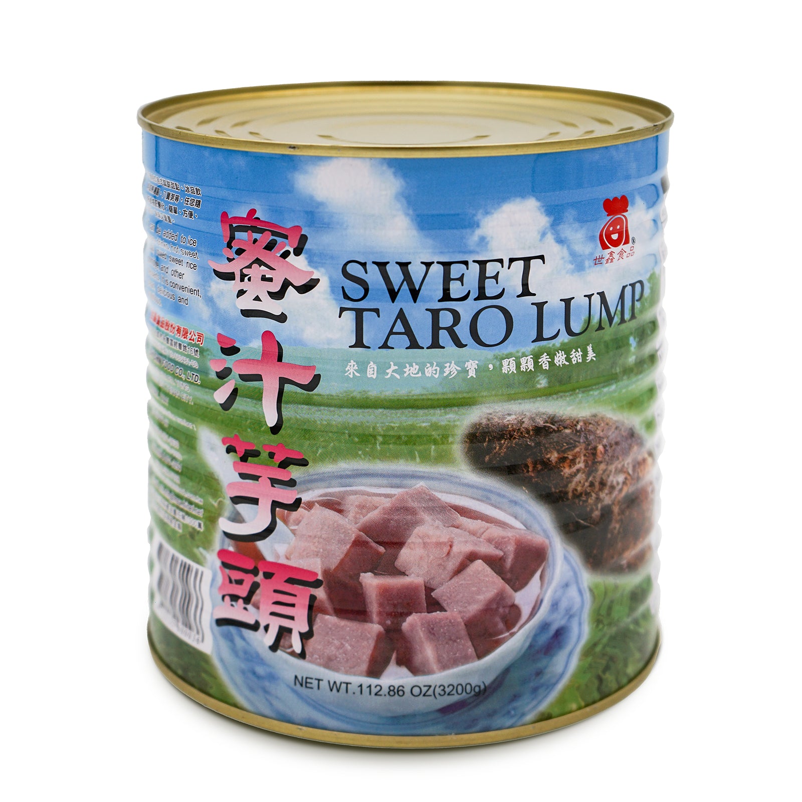 Honey and Milk Sweet Taro Lump, Natural Chopped PreCooked Taro Chunks