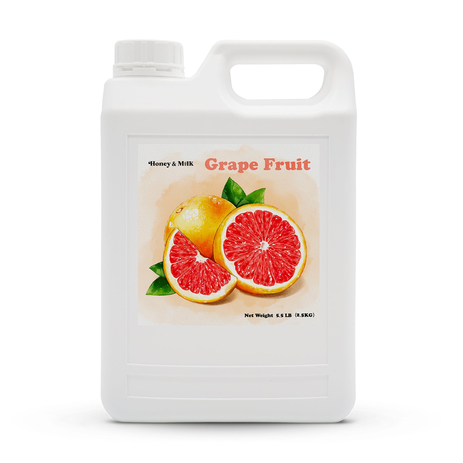 Honey and Milk Red Grapefruit Flavor Concentrate Syrup, Delicious Swee